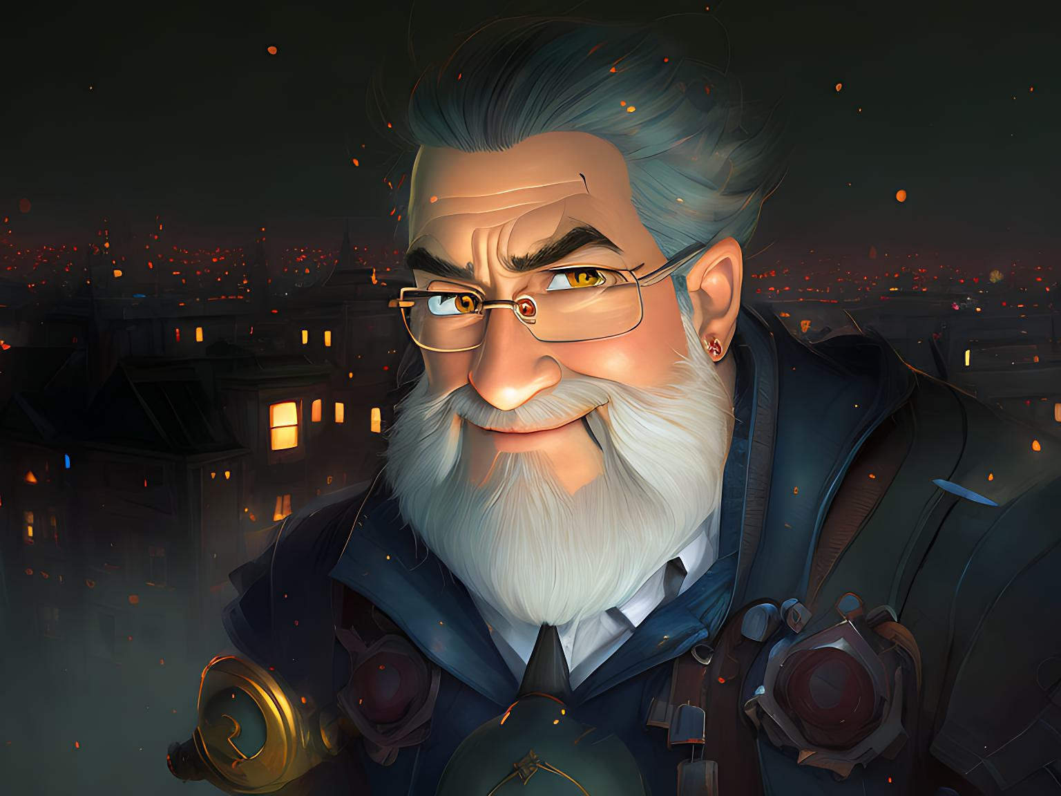 Introducing the main characters – Old Geezer Twitching